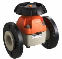 China GF 317 Type PVC-U Diaphragm Valve Body DN50 with PVC-U Loose Flange – Industrial Fluid Control Component for 317 Series Valves for sale