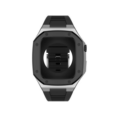 China Customizable Stainless Steel Apple Watch Case Waterproofing For 4/5/6/SE/7/8 for sale