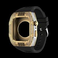 China Carbon Fiber 38mm Apple Watch Waterproof Case Lightweight  Sleek Design for sale