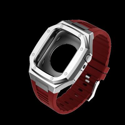 China Customization Logo Apple Watch 8 Stainless Steel Case Metal Apple Watch Case 45mm for sale