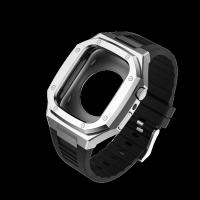 China Customization Logo Apple Watch 8 Stainless Steel Case Metal Apple Watch Case 45mm for sale