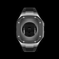 China Apple Watch Ultra Carbon Fiber Case 49mm Apple Watch S8 Case With Modified Strap for sale