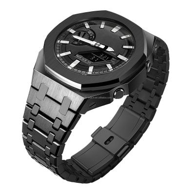 China Shockproof G Shock Stainless Steel Case For Ga2100 Casioak Metal Case Antirust for sale