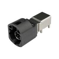 China High Speed Data 4 Pin Male Code A 90 Degree Plugs Mount Right Angle Connector for sale