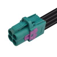 China Car Z Code High Speed FAKRA Mini , Camera 4 Pin FAKRA Connector for sale