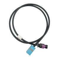 China HSD 4 Pin Black Connector To Auto LVDS GVIF Extension Cord Adapter For HONDA for sale