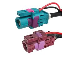 China IEE 1394 Code Z HSD Wire LVDS Cable Assemblies 4+2-Pin To D For Car for sale