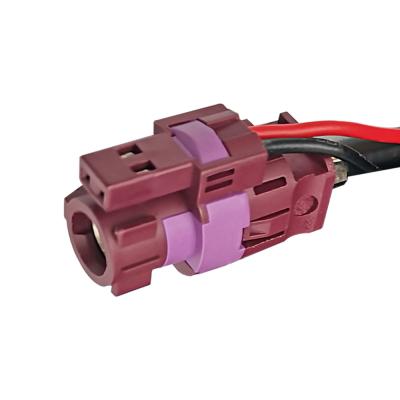 China High Speed Data Automotive Straight 4+2 Pin HSD LVDS Cable Connector for sale