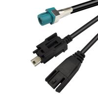 China Mini B Plug USB HSD Cable Assembly Data Transfer Extension For Car Audio for sale