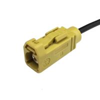 China Small Stable FAKRA Coax Connector , Code K FAKRA Coaxial Cable Connector for sale