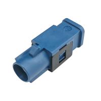 China Blue Code C FAKRA RF Connector , Multimedia Coaxial FAKRA Connector for sale