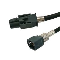 China LVDS Extension FAKRA HSD Cable Code G Blue Gray 7031 Color Stable for sale