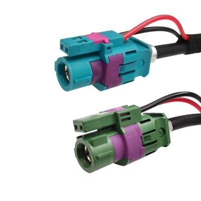 China OEM Vehicle LVDS HSD Cable Assembly Code Z To E 4+2 Core Durable for sale