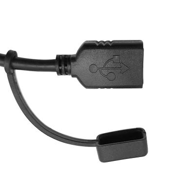 China ODM HSD LVDS Cable Straight Jack Z Code To 2.0 Type A USB With Cap for sale