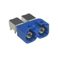 China FAKRA HSD LVDS 2x4 Pin C Coding HSD 2 Connector For PCB Mount for sale