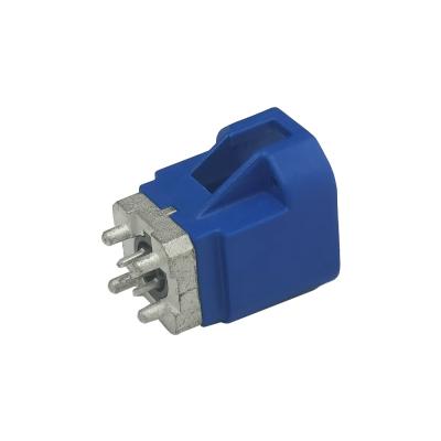 China 4Pin FAKRA HSD Connector PCB Mount Vertical Pin Headers Automotive Connector for sale