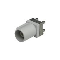 China FAKRA PCB Connector OEM&ODM B-Code White Color Single Port For Automotive for sale