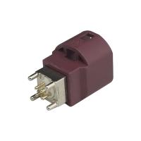 China FAKRA HSD LVDS Connector D-Code Straight Type For PCB/Panel Mount for sale