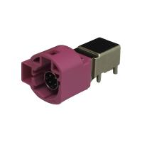 China FAKRA HSD LVDS 4+2Pin H Code Right Angle Vehicle Connector GPS Signal PCB for sale