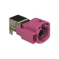 China Automotive FAKRA HSD Connector H Code GPS Signal For PCB Mount for sale