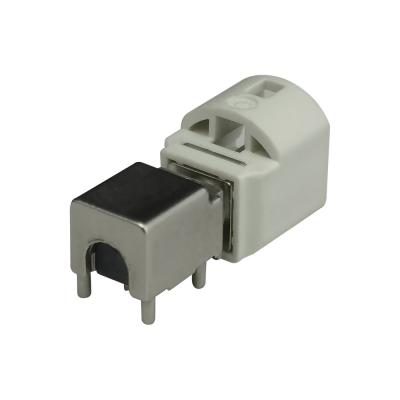 China FAKRA HSD Connector White Color B-Code PCB/Panel Mount Connector for sale