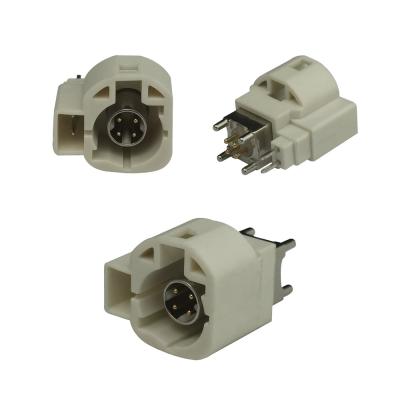 China FAKRA HSD Connector 4+2Pin White Color For Automotive GPS Radio for sale