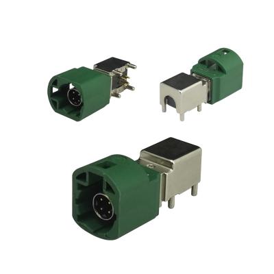 China FAKRA HSD LVDS PCB Mount RF Connector For GPS Telematics Or Navigation for sale