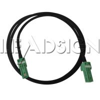 China Automotive LVDS Wired In Out Video Data Cable for GVIF Interface for sale