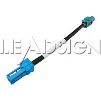 China Automotive HSD LVDS Connector to GVIF in Out Video Data for Car Camera System for sale