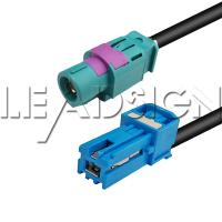 China Automotive Conversion Harness HSD to GVIF Video Input /Output Cable for sale