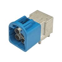 China Mini Fakra Connector Modular Housings for Quad 4 Positions Right Angle Types for sale