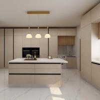 China Paticle Board Plywood Modern Woodern Kitchen Cabinet Pantry Furniture for sale