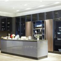 China ODM Slab Modern Kitchen Cabinet Makers Paticle Board Carcass for sale
