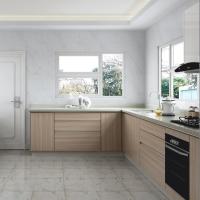 China Custom Contemporary Kitchen Cabinets Wooden Assembled Packing for sale