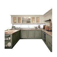 China Alabaster Floor To Ceiling Pantry Cabinets For Kitchen Custom Made for sale