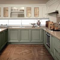 China Alabaster Floor To Ceiling Pantry Cabinets For Kitchen Custom Made for sale