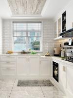 China Metal Honey Oak Natural Wood Kitchen Cabinets Ready Made OEM for sale
