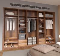 China Eco Friendly Swing Door Wardrobe White Cabinet 2 Door For Hanging Clothes for sale