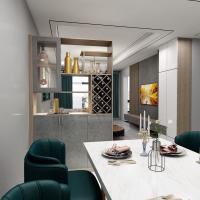 China 15mm Swing Door Closet Custom Fitted Wardrobe Dressing Room for sale
