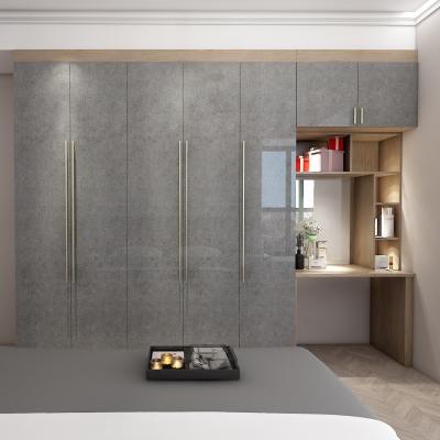 China 15mm Swing Door Closet Custom Fitted Wardrobe Dressing Room for sale