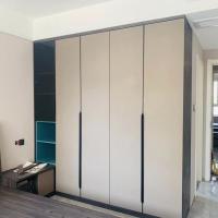 China Flat Pack Swing Door Wardrobe Master Bedroom Closet Organizer for sale