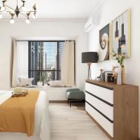 China MDF Particle Board Solid Wood White Wardrobe 75cm Wide With Leminate Lacquer for sale