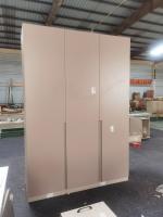 China Stain Resistant Glass Door 75cm Wide Wardrobe Storage Units Hotel Furniture for sale