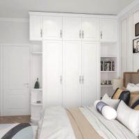 China White Bedroom Swing Door Wardrobe Furniture 16mm 18mm for sale