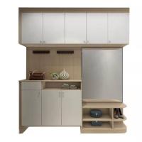 China Floor Wooden Slimline Shoe Storage Cabinet Entryway Customized for sale