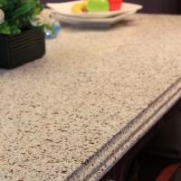 China Kitchen Leathered White Starlight Quartz Countertops Artificial for sale