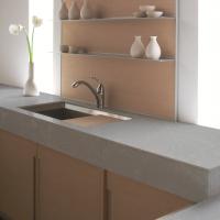 China Scratch Resistant Artificial Quartz Countertops 2cm For Kitchen Vanity for sale