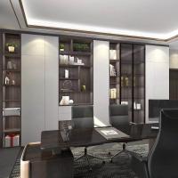 China Custom Glass Showcase Display Cabinet Unit Upright Wall Mounted for sale