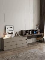 China Manufacturer supplier Cozy Bedroom Makeup Vanity Slimline Dressing Table for sale