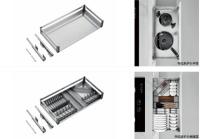 China OEM Storage Kitchen Cabinet Accessories 500mm Pull Out Space Saving for sale